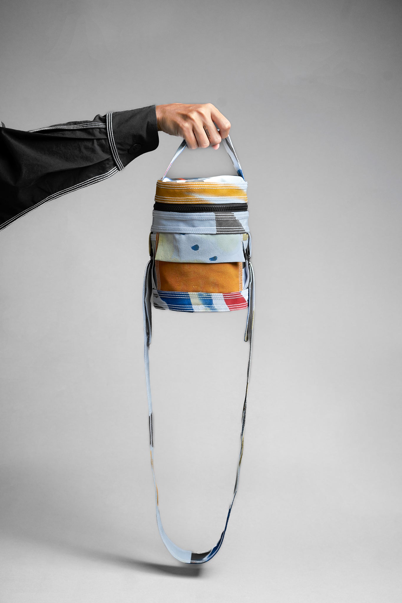 Collab Barrel Bag Blue Silk - Beira – BEIRA Global