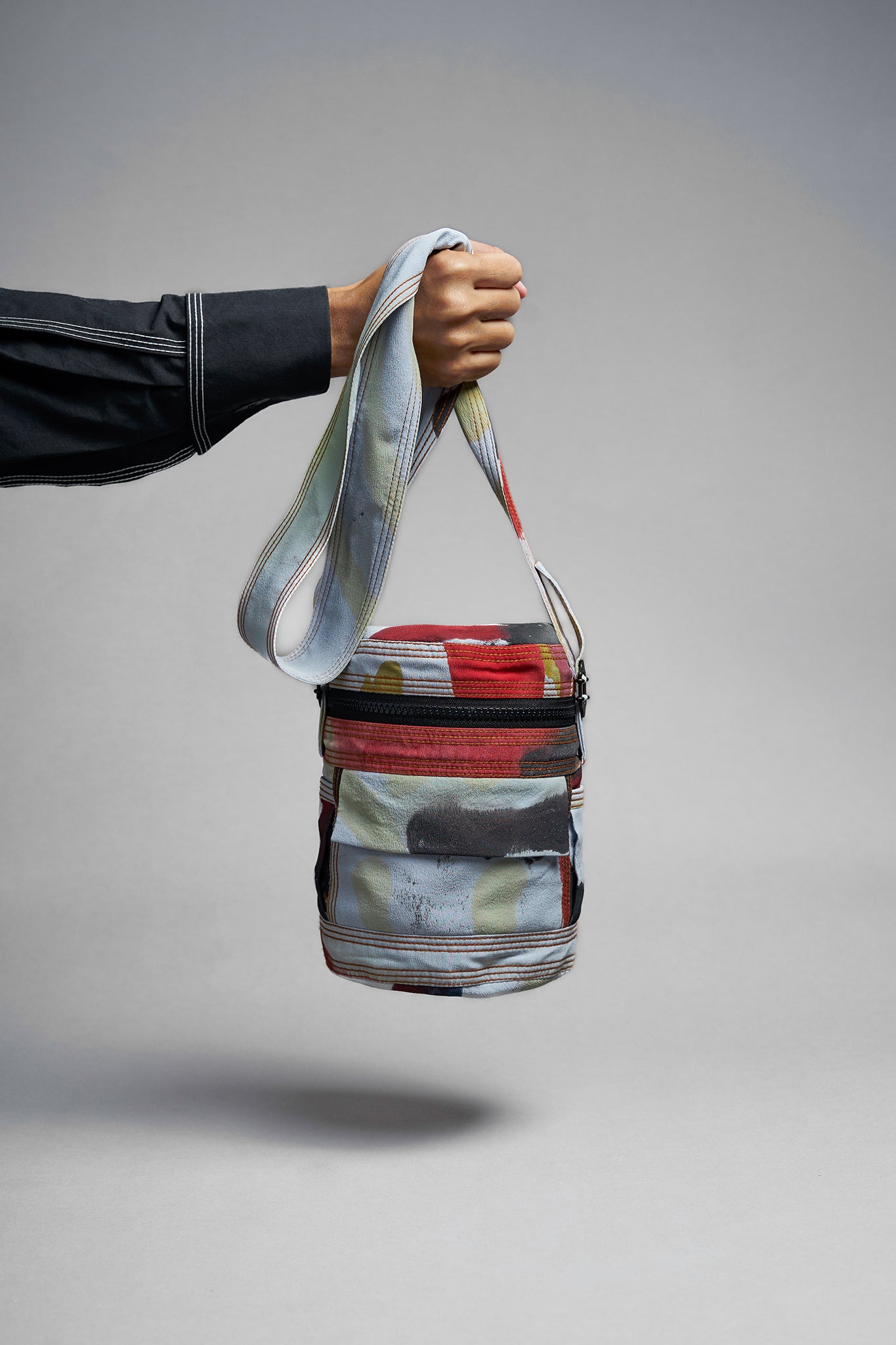 Collab Barrel Bag Blue Silk - Beira – BEIRA Global